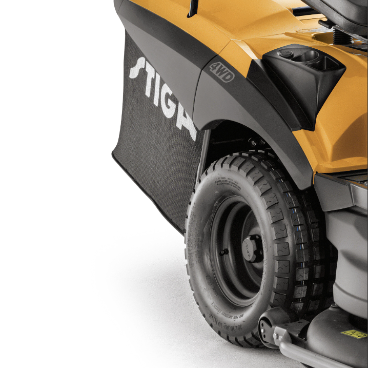 Stiga Estate Pro 9122 WX 4x4 Benzinli Çim Biçme Traktörü - Erbaybahce.com
